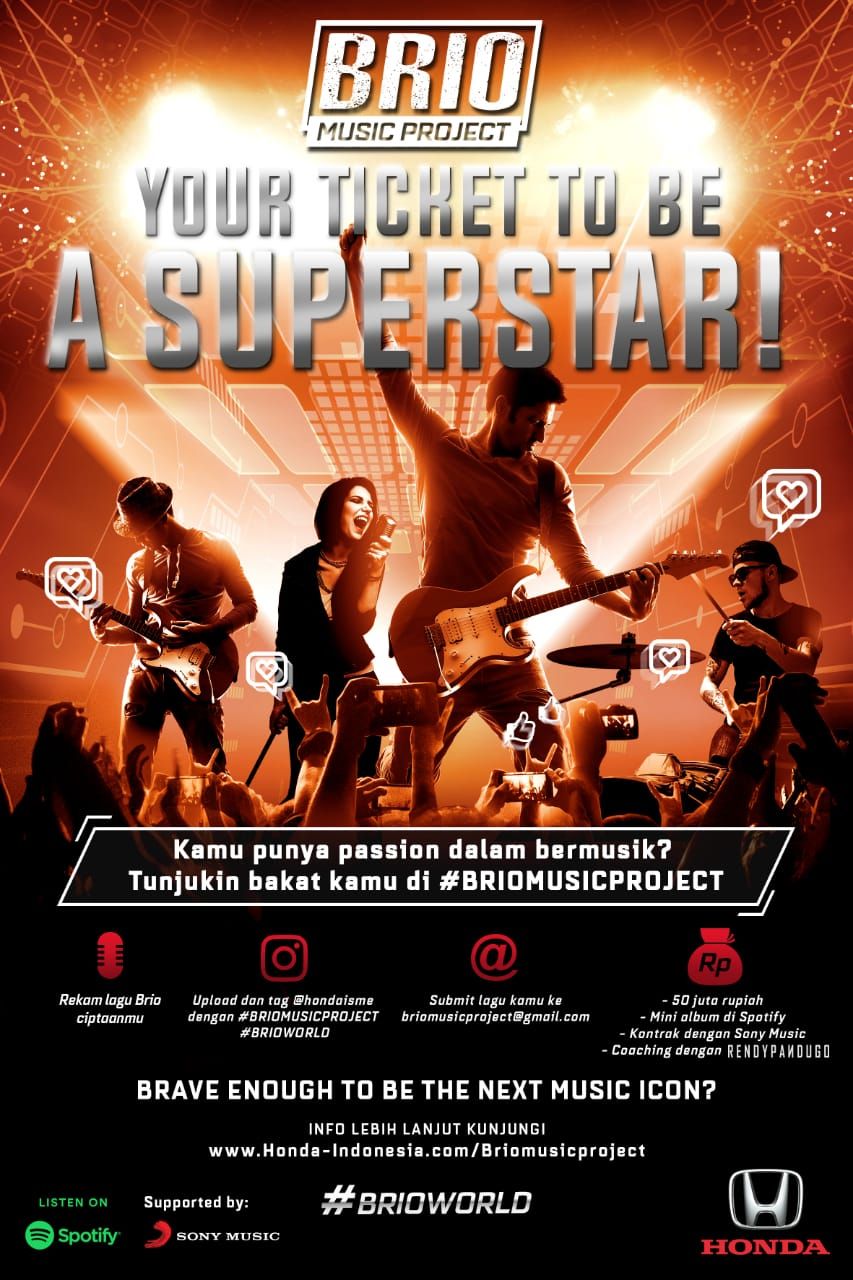 BRIO MUSIC PROJECT :: Honda Indonesia